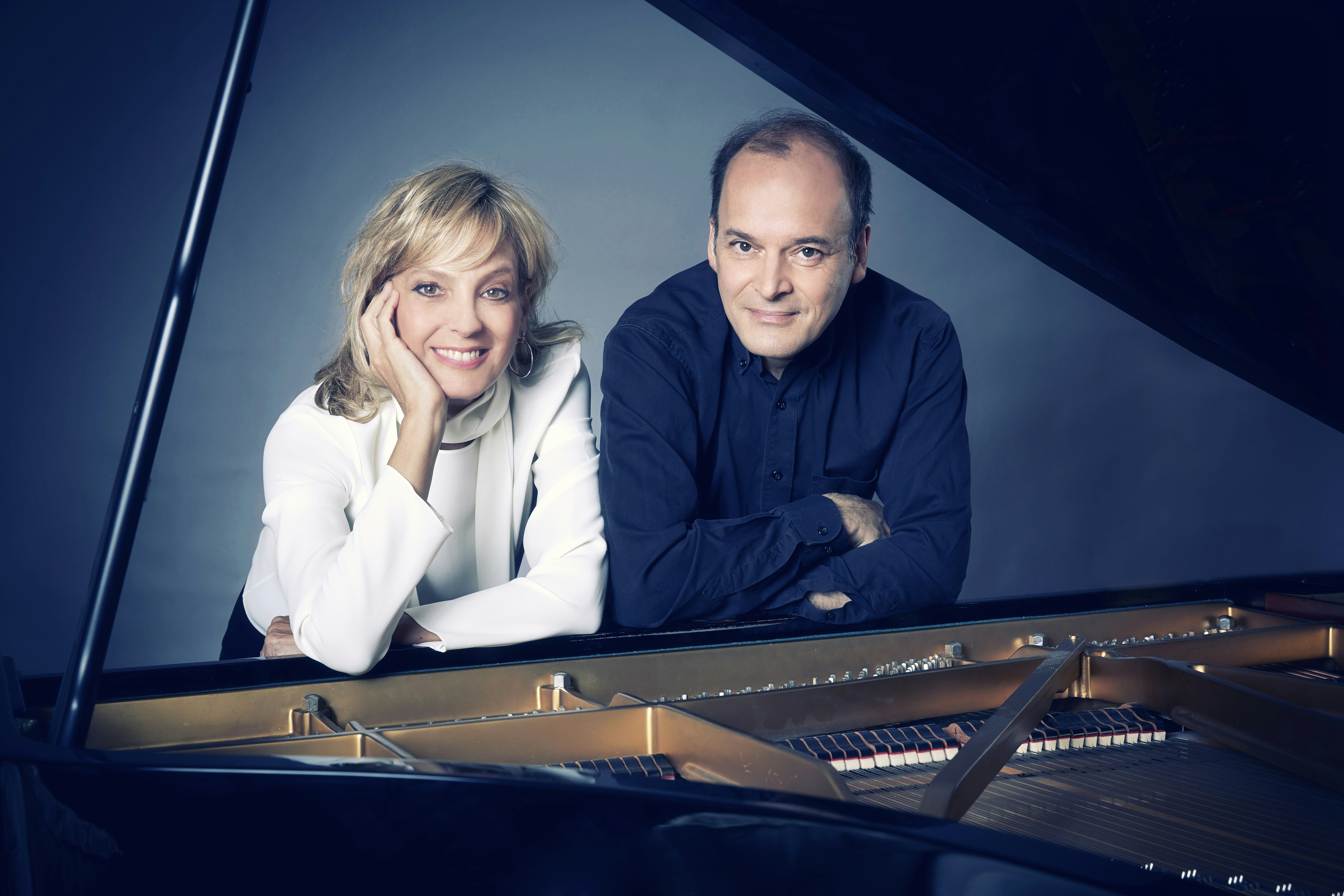 Louis Lortie and Hélène Mercier play Arensky, Debussy, and Ravel