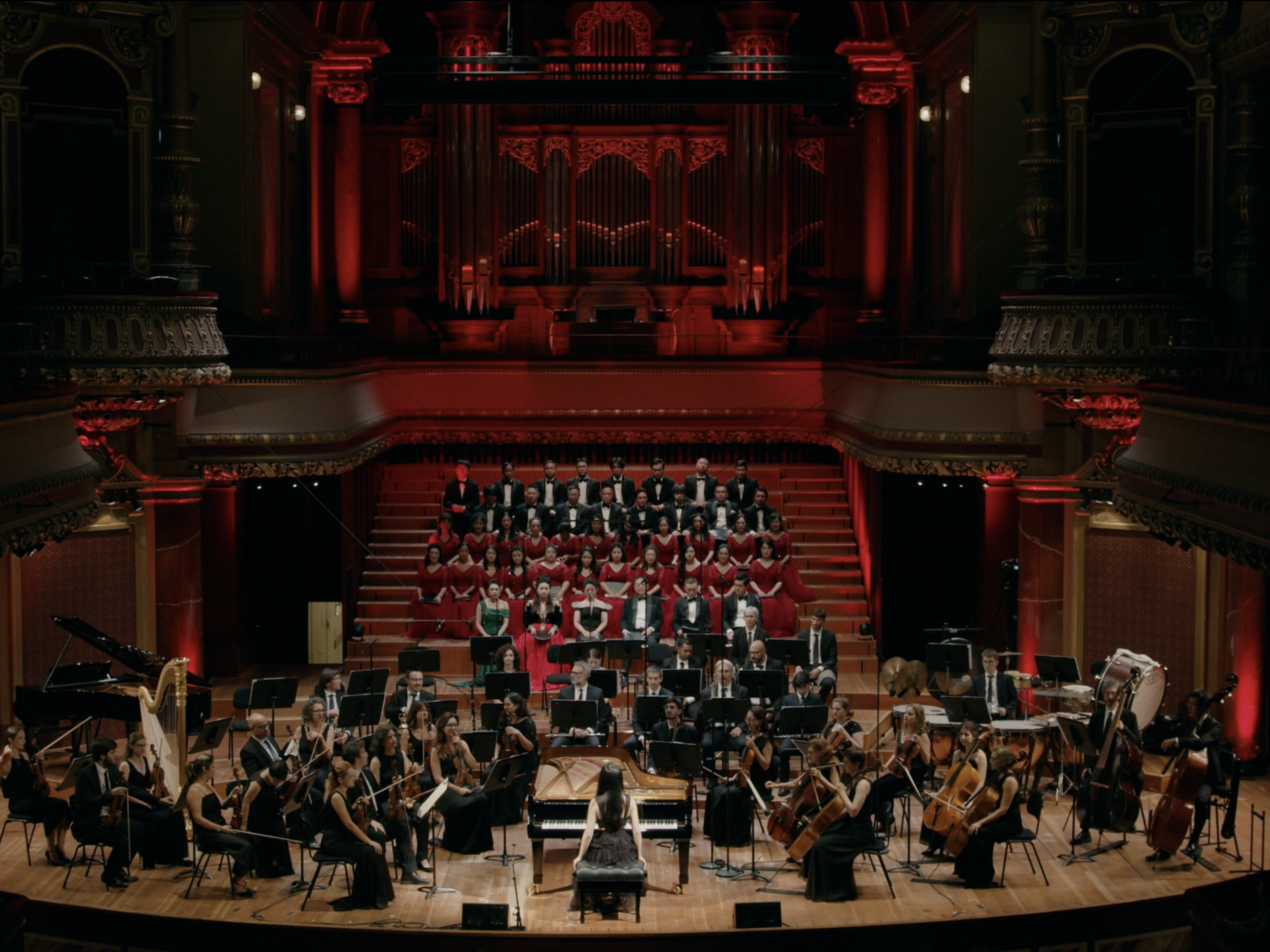 Mélodie Zhao dirige et interprète Beethoven, He Zhanhao et Chen Gang