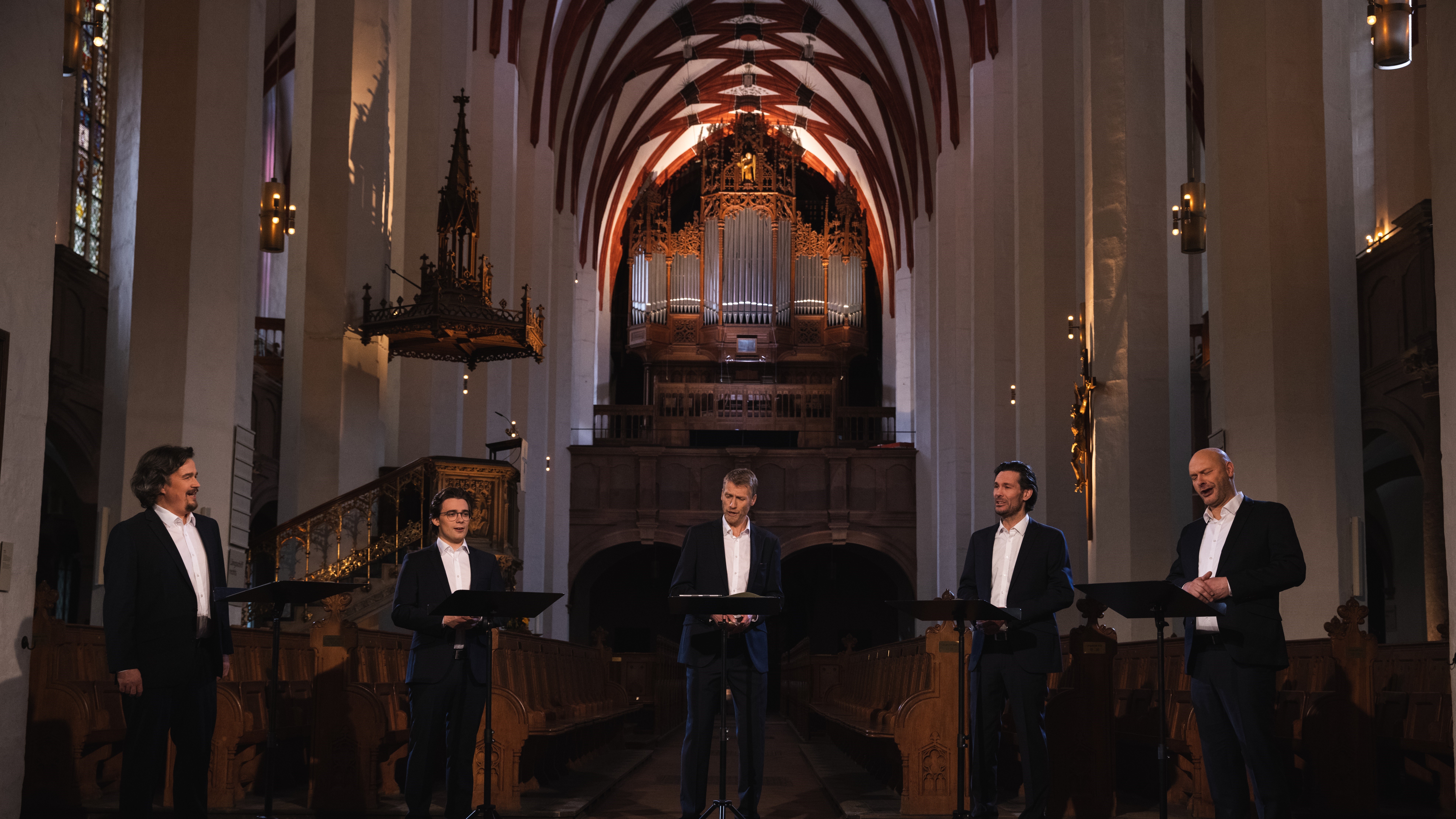 The Ensemble Amarcord plays Josquin des Prez